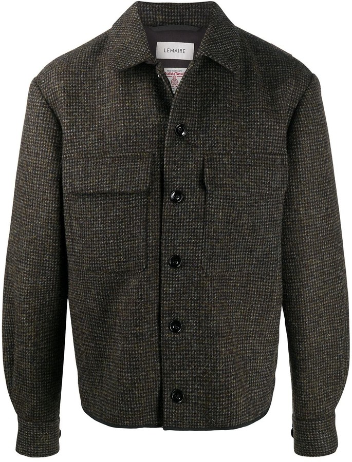 Lemaire Button-Up Boxy Overshirt - ShopStyle Outerwear