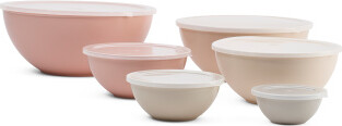 TJMAXX 6Pk Recycled Plastic Mixing Bowl Set - ShopStyle