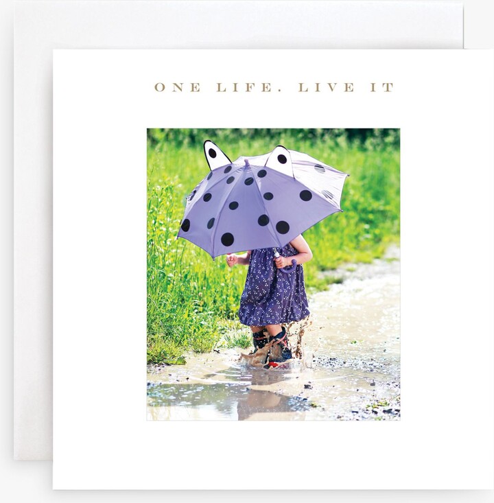 Susan O'Hanlon Joyful Puddle Jumping Greeting Card - ShopStyle