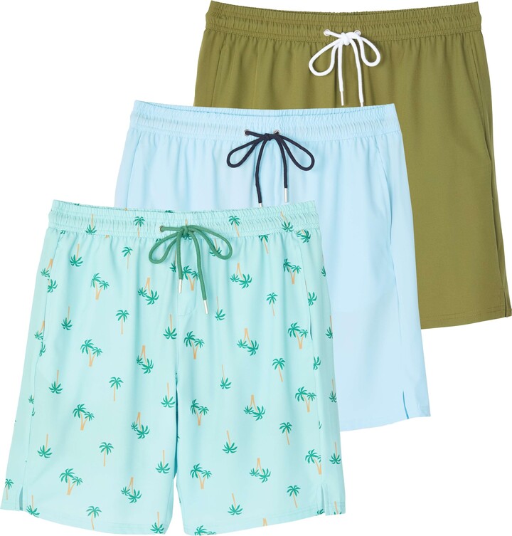 Real Essentials Mens 2 in 1 Board Shorts - ShopStyle Swimwear