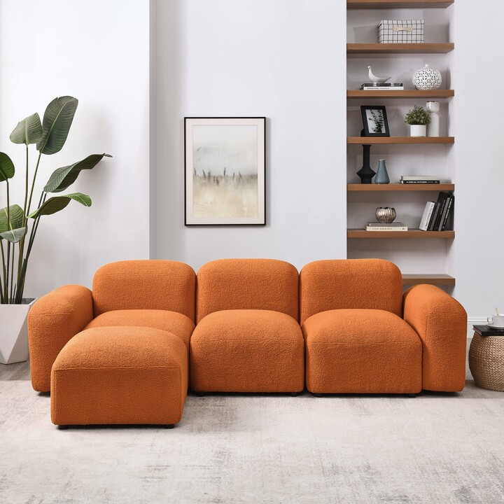 SZUBEE Modern L-Shape Modular Sectional Sofa-DIY Combination - ShopStyle
