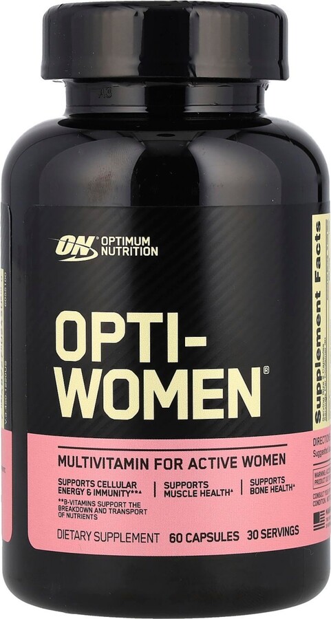 Optimum Nutrition Opti-Women Multivitamin for Active Women - 60 ...
