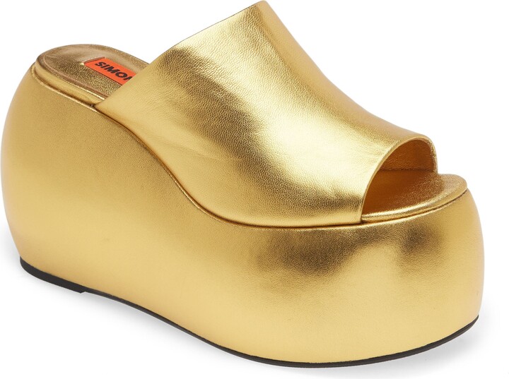 Simon Miller Bubble Platform Wedge Sandal - ShopStyle