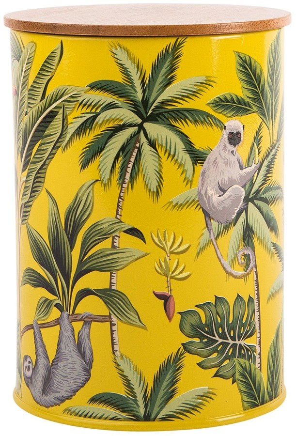 Summerhouse by Navigate Madagascar Canister with Bamboo Lid – Sloth ...