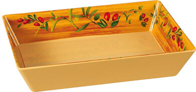 Yanco Olive Rectangular Deep Melamine Platter - ShopStyle