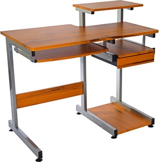 RASOO Techni Mobile complete computer workstation table with sliding ...