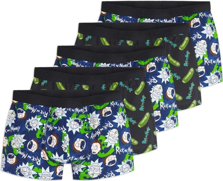 Rick & Morty 5Pack Trunks - ShopStyle Boxers