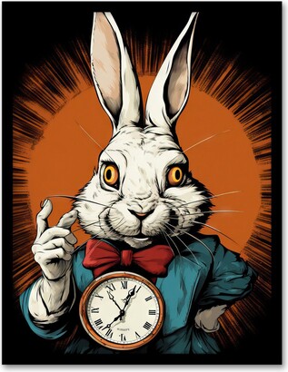 Artery8 Alice In Wonderland Time White Rabbit I'm Late Important Date ...