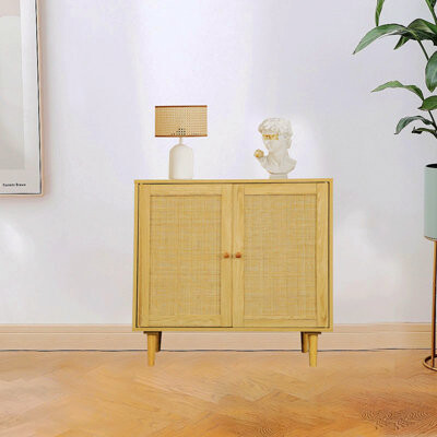 Bay Isle Home Rattan Storage Cabinet: Accent Cabinet With Doors - ShopStyle