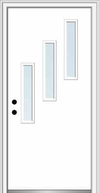 Verona Home Design Spotlight Primed Fiberglass Prehung Front Entry Door ...