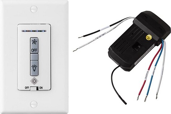 Visual Comfort Fan NEO Hard Wired Wall Remote Control/Receiver - ShopStyle