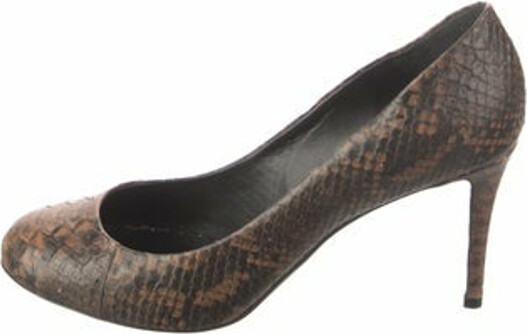 Giuseppe Zanotti Python Animal Print Pumps - ShopStyle