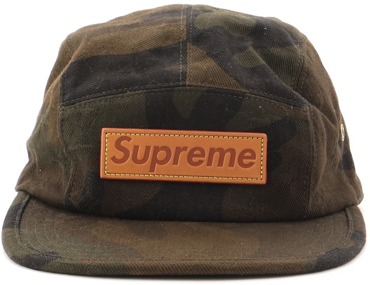 Louis Vuitton Baseball Cap Limited Edition Supreme Camouflage Canvas ...