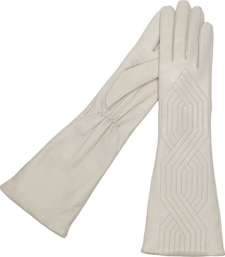 Karma Leather Gloves Neutrals Georgia / Women Leather Gloves-Tortora ...