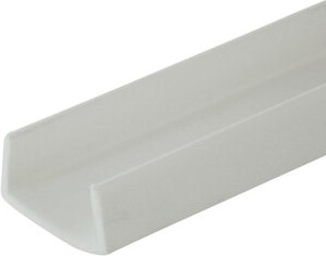 Outwater Plastics 3/4 Inch Styrene Plastic U Channel/C Channel 48 Inch ...