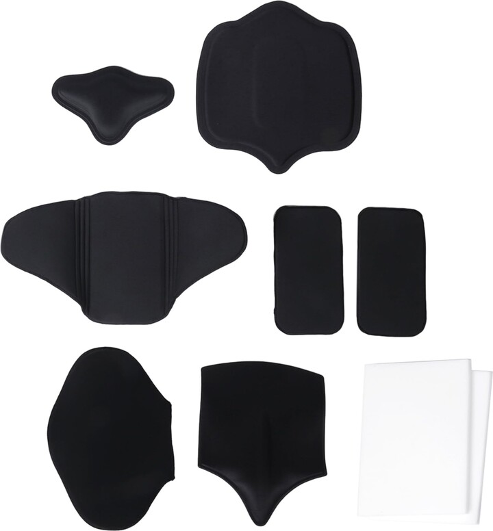 Giuneuow 9 PCS Lipo Foam Board Set AB Abdominal Board Tummy Board Black ...