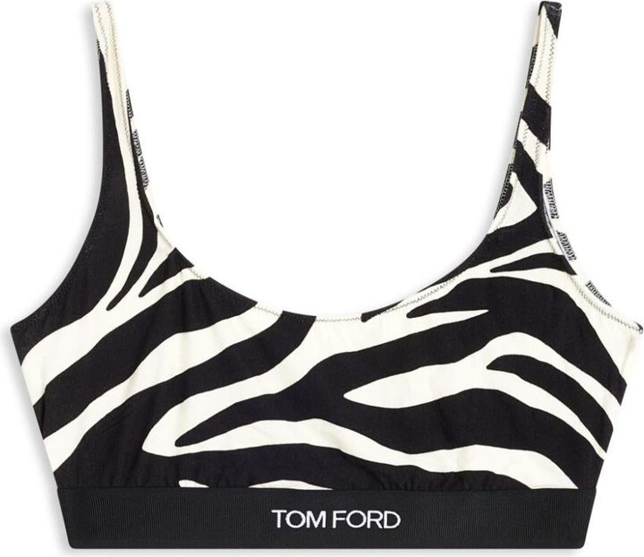 Tom Ford Zebra Bralette - ShopStyle Bras