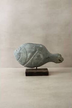 botanicalboysuk Stone Fish Sculpture Zimbabwe 35.3 - ShopStyle Decor