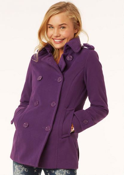 Delia's Devin Peacoat With ThinsulateTM - ShopStyle Coats