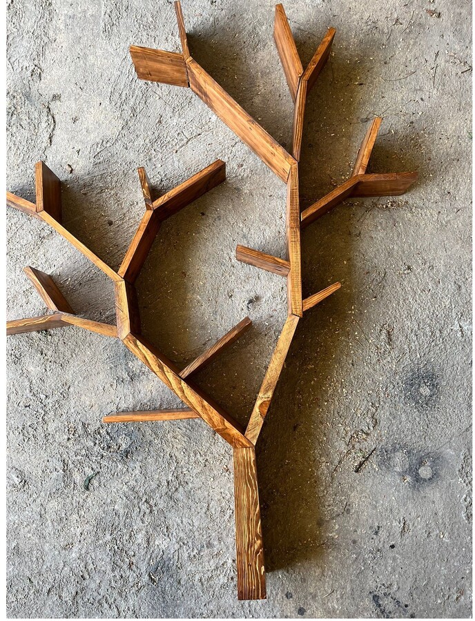 Tree Limb Shelves