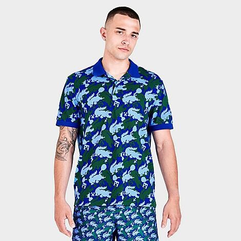Lacoste Men's x Minecraft Allover Print Polo Shirt - ShopStyle