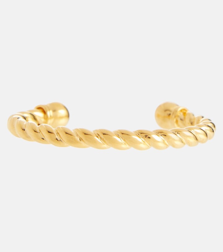 Sophie Buhai Rope 18kt gold vermeil cuff bracelet - ShopStyle