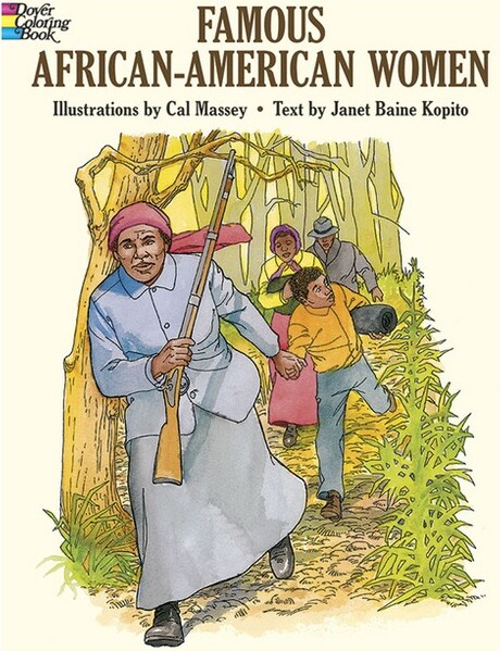 Dover Publications Famous African-American Women Coloring Book - (Dover ...