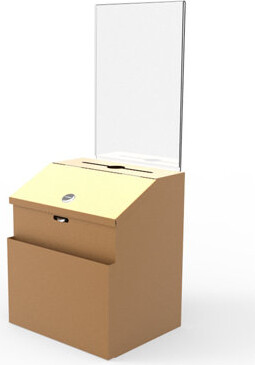 FixtureDisplays Metal Donation Suggestion Sign Holder Offering Charity ...