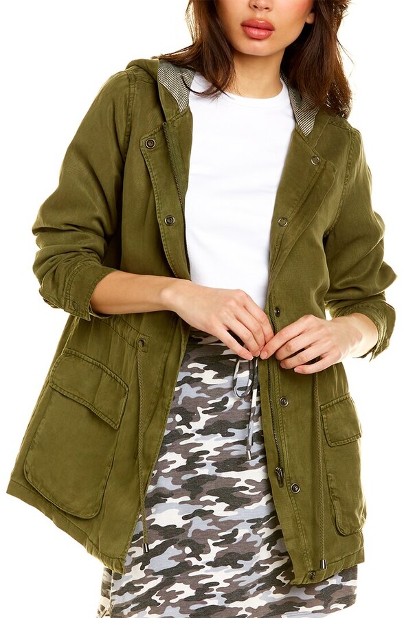 Matty M Linen-Blend Utility Jacket - ShopStyle