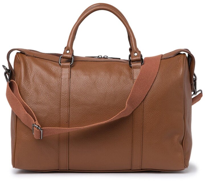 Maison Heritage Sac Weekend Leather Bag - ShopStyle