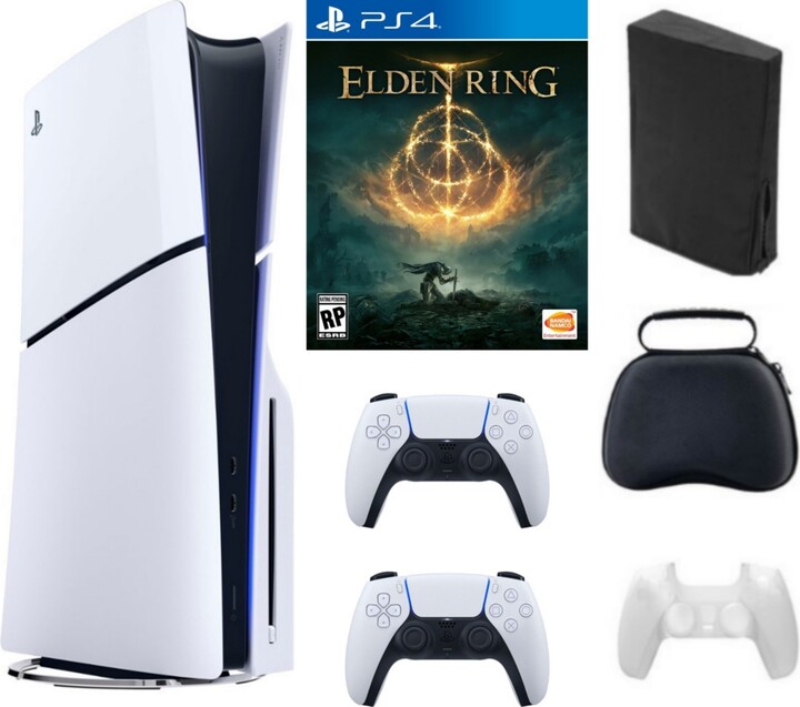 Sony PS5 - Playstation 5 Slim Disc Bundle With Accessories, Extra ...
