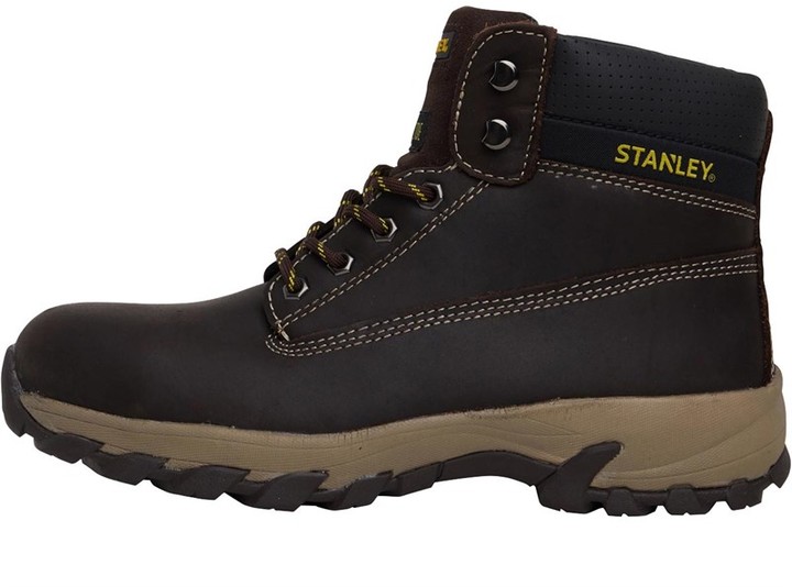 Stanley Workwear Mens Baston Safety Boots Brown - ShopStyle