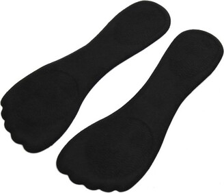 Unique Bargains Velvet Surface Gel High Heel Liner Pad Foot Shoes ...
