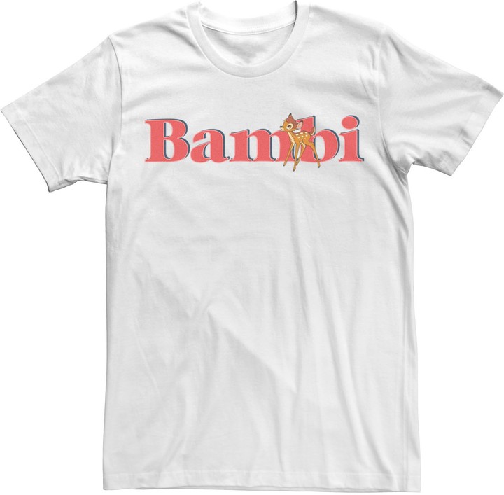 Licensed Character Men's Disney Bambi Simple Bambi Logo Tee - ShopStyle ...