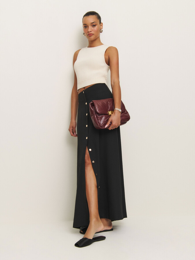 Reformation Andi Low Waist Maxi Skirt - ShopStyle
