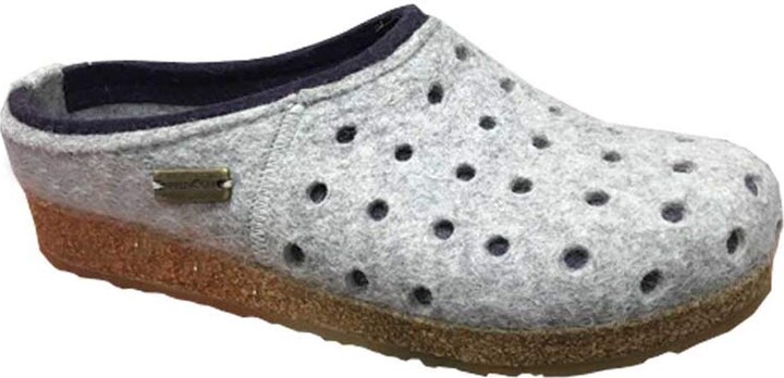 Haflinger Womens Grizzly Holly Wool Felt Clogs - ShopStyle