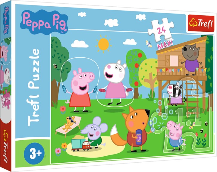 Trefl 24 Piece Maxi Peppa Fun in Grass Puzzle - ShopStyle