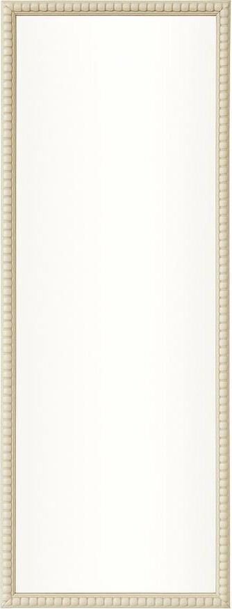 Melody Maison Large Rectangle Taupe Bobbin Bobble Wall Mirror 168cm X ...