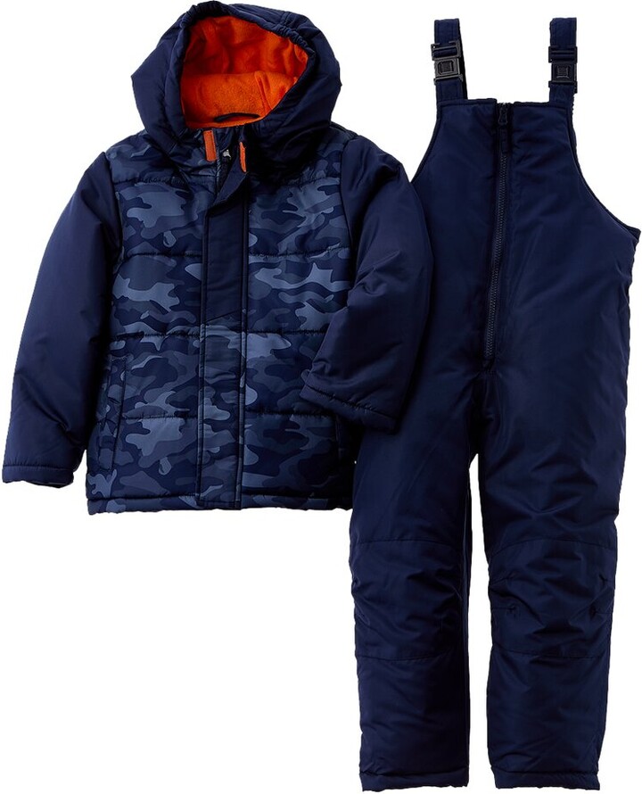 Rothschild Kids Two-Tone Camo Snowsuit - ShopStyle Boys' Outerwear