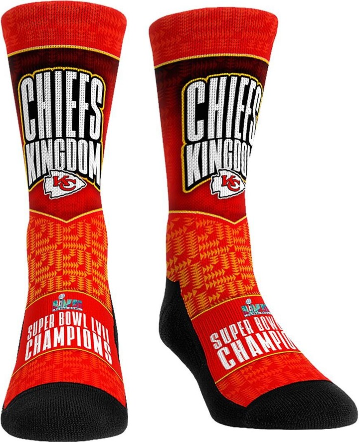 Men's and Women's Rock 'Em Socks Kansas City Chiefs Super Bowl Lvii ...