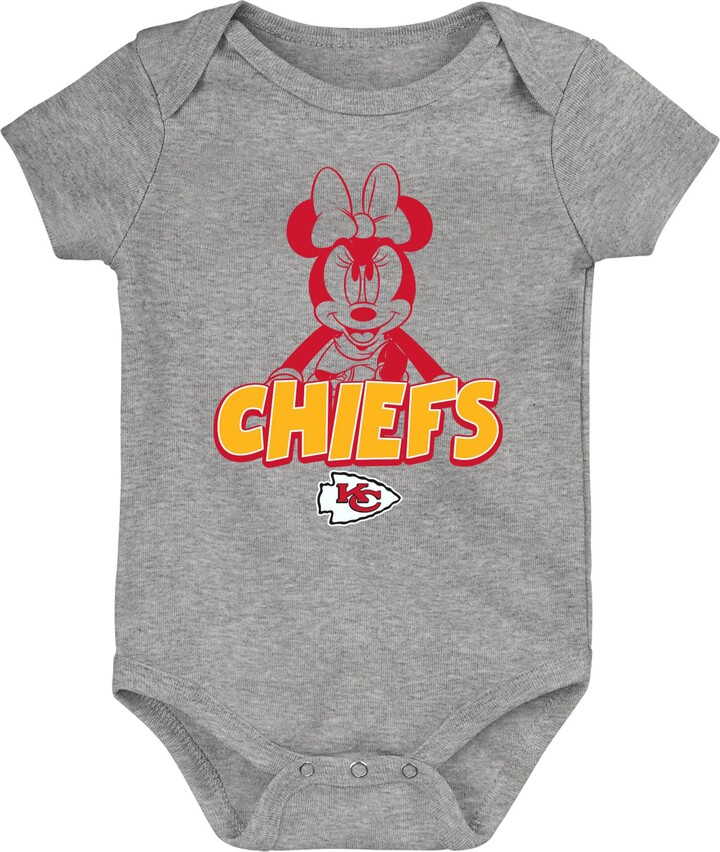 NFL x Disney Minnie Mouse Ready Set Go Kansas City Chiefs Cotton ...