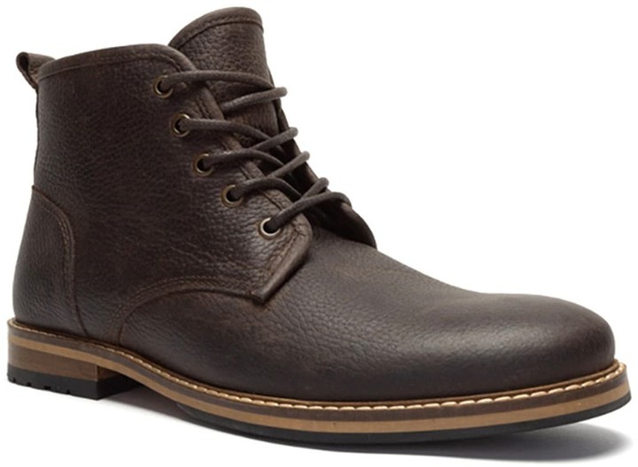 Crevo Kelston Leather Plain Toe Boot - ShopStyle