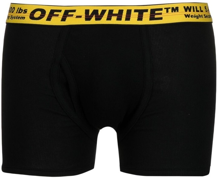 Off-White Logo-Waistband Boxers - ShopStyle
