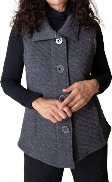 Habitat Women' Quilted Knit Vet S - ShopStyle Vests