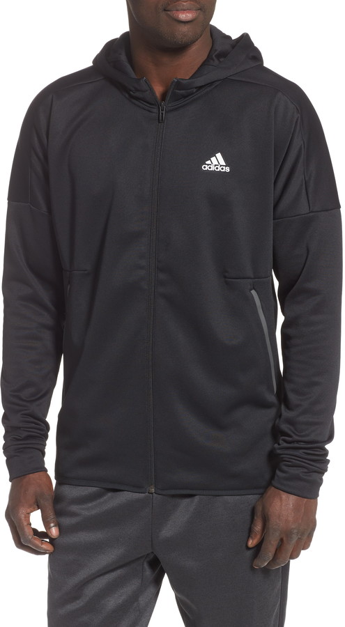 adidas Hooded Track Jacket - ShopStyle