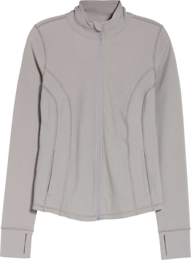 90 Degree By Reflex Ribbed Princess Seam Jacket - ShopStyle