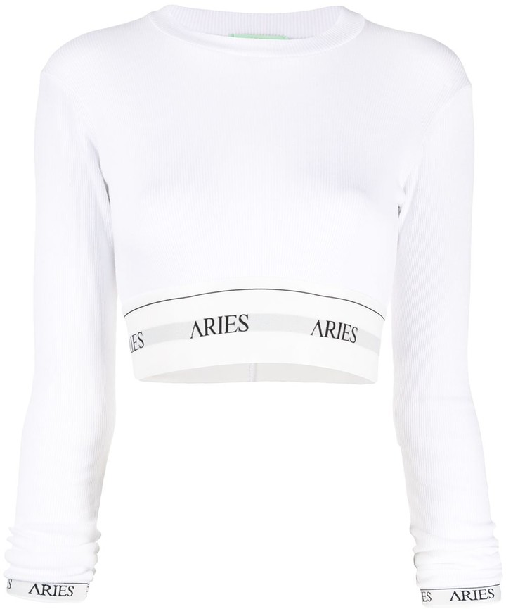 Aries Logo Waistband Jumper - ShopStyle Sweaters
