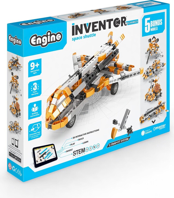 Engino Inventor Mechanics Space Shuttle w 5 Models - ShopStyle Board Games