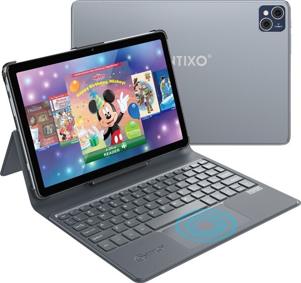 Contixo 10" Tablet 128GB with Keyboard, 2.0GHz Octo-Core Processor, 6GB ...