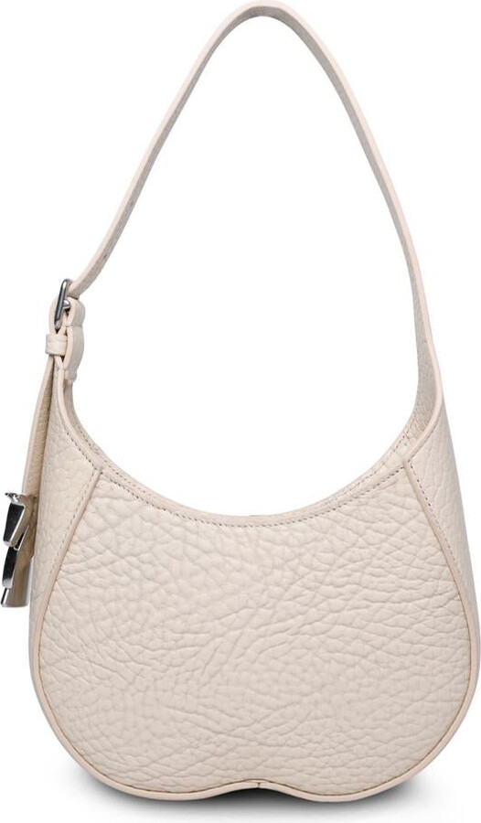 Burberry Small 'chess' Ivory Leather Bag - ShopStyle